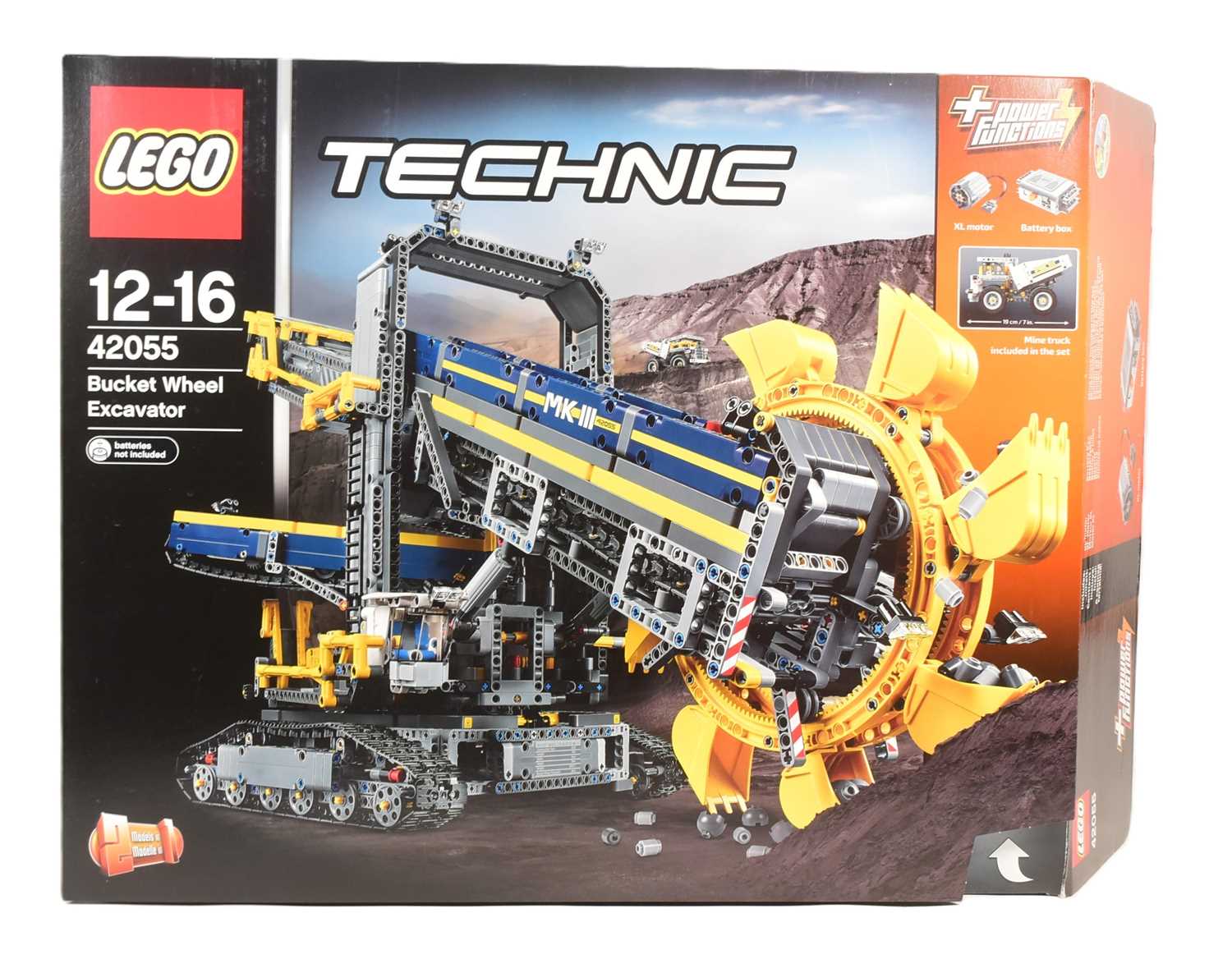 Lot 480 - LEGO - TECHNIC - 42055 - BUCKET WHEEL