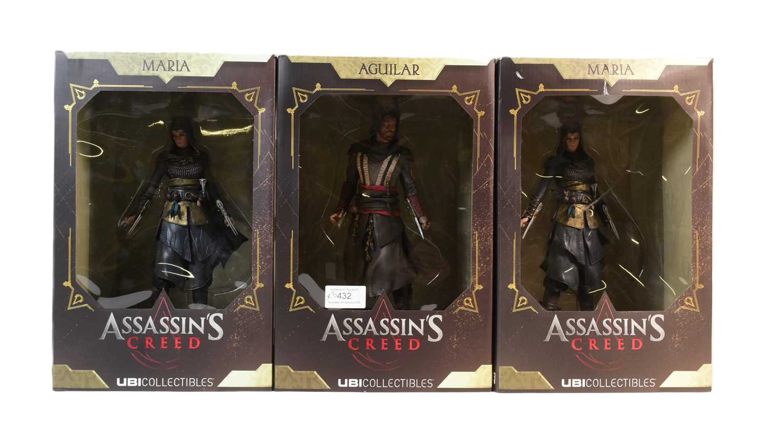 Lot 432 - ASSASSINS CREED - X3 UBICOLLECTIBLES