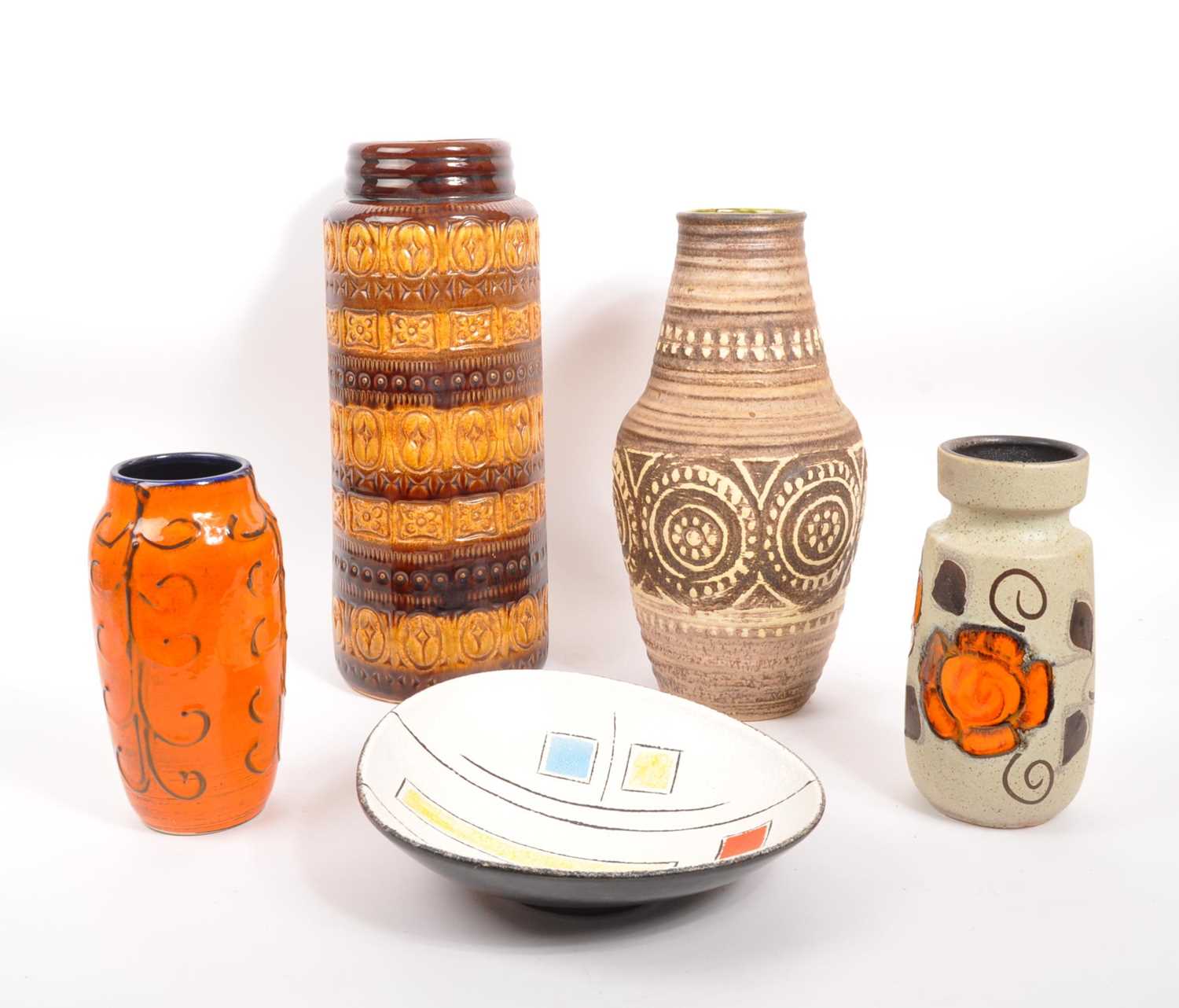 Lot 44 - WEST GERMAN POTTERY - COLLECTION OF RETRO