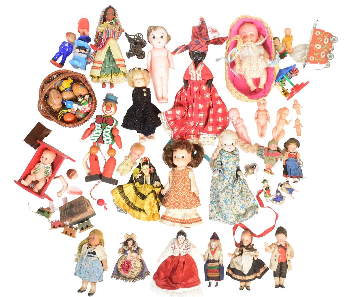 Lot 230 - DOLLS - COLLECTION OF 20TH CENTURY MINIATURE