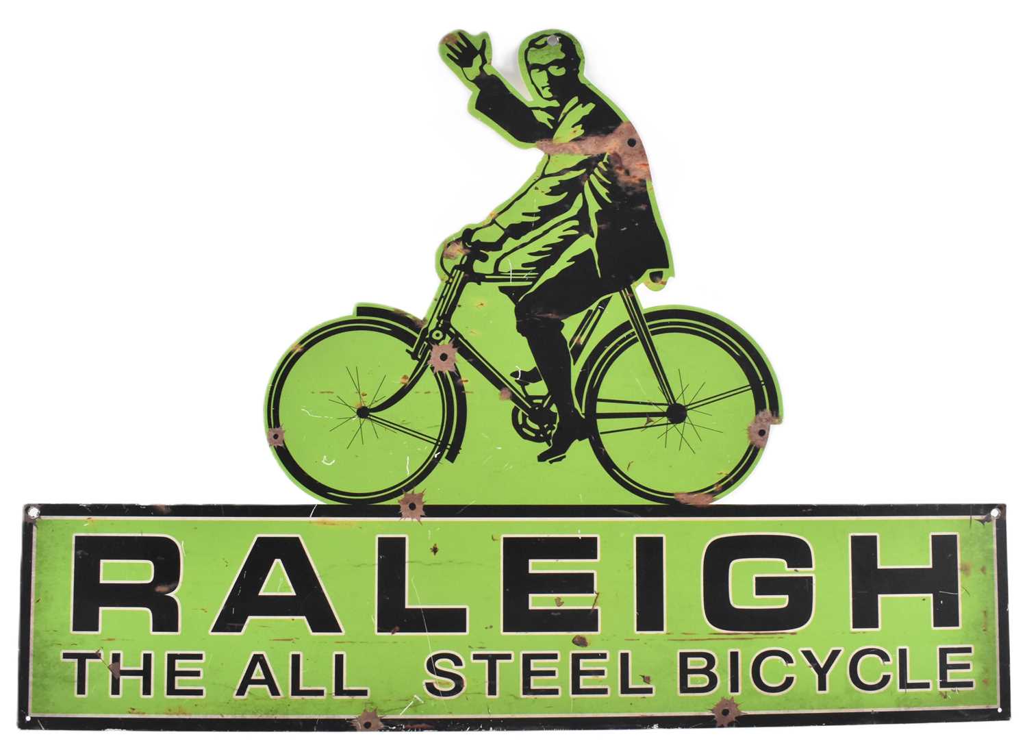 Lot 52 - RALEIGH - REPRODUCTION TIN PLATE ADVERTISING