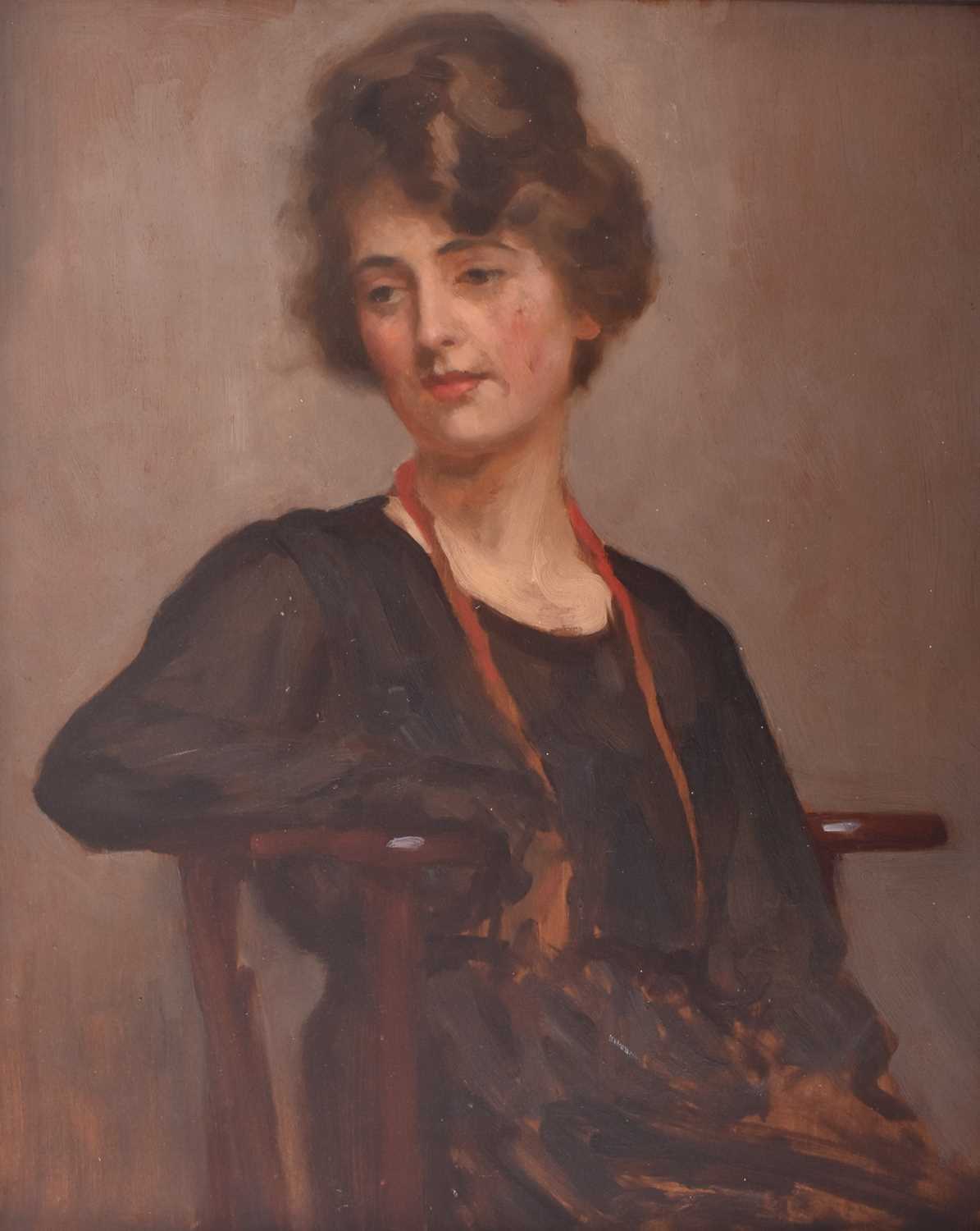 Lot 193 - ATTRIB. WILLIAM HENRY MARGETSON - LADY IN