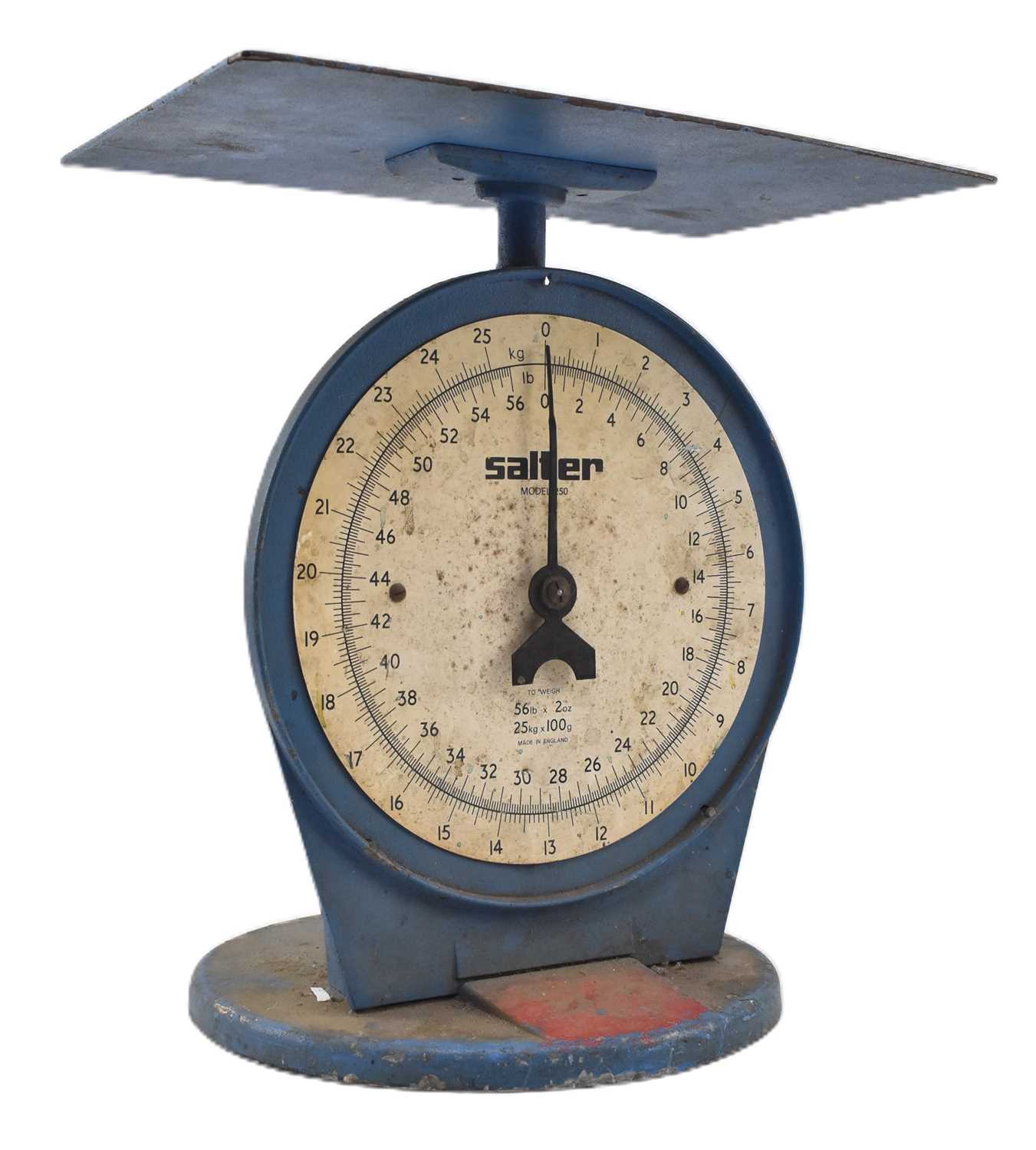 Lot 103 - SET OF VINTAGE SALTER MODEL 250 CAST METAL