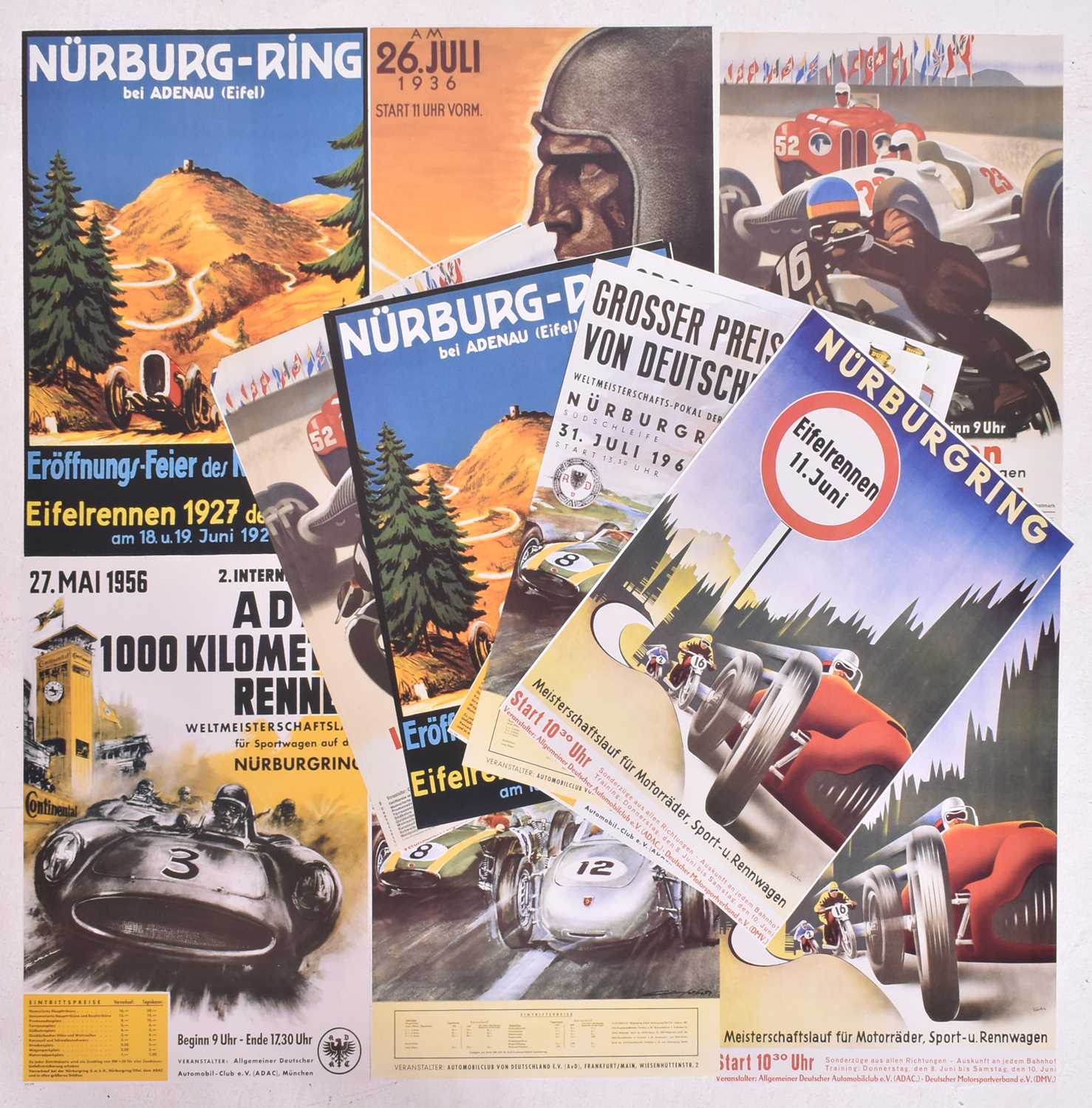 Lot 164 - MOTOR RACING - REPRODUCTION GERMAN