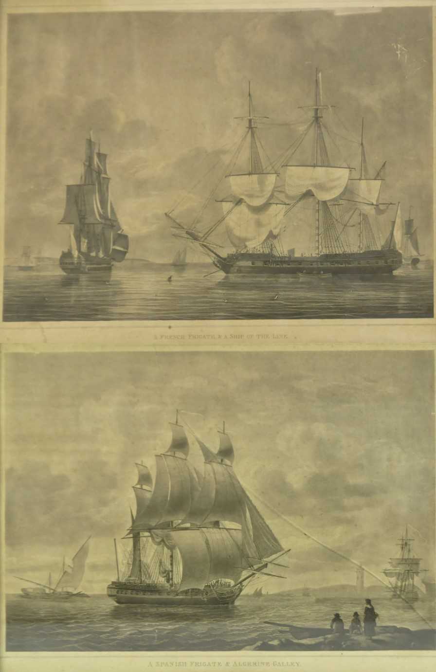 Lot 78 - TWO 18TH CENTURY ENGRAVINGS AFTER ROBERT