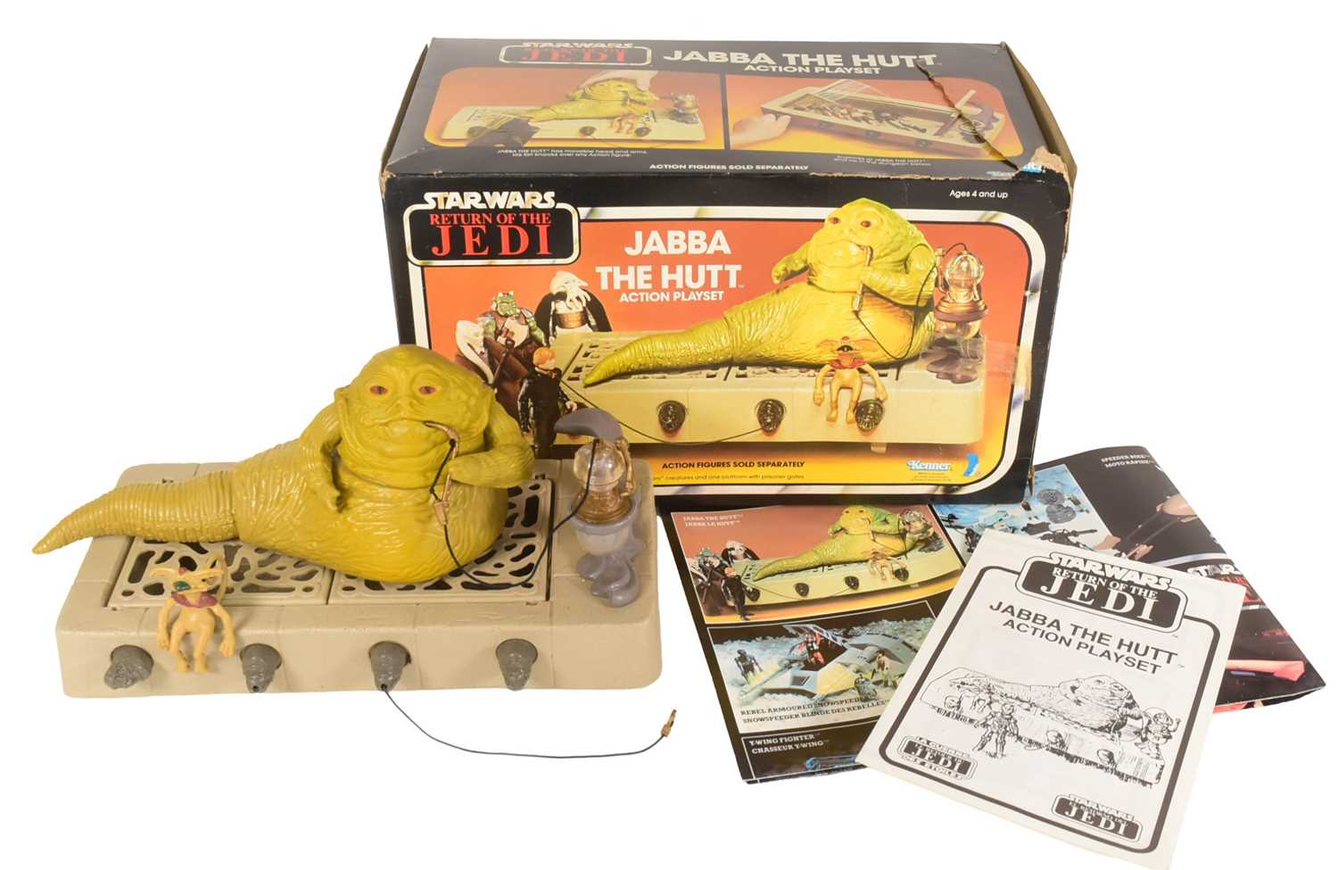 Lot 125 - STAR WARS - ORIGINAL VINTAGE KENNER JABBA