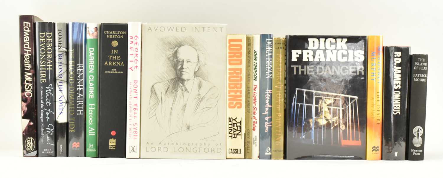 Lot 95 - SIGNED MODERN FIRST EDITIONS. COLLECTION OF
