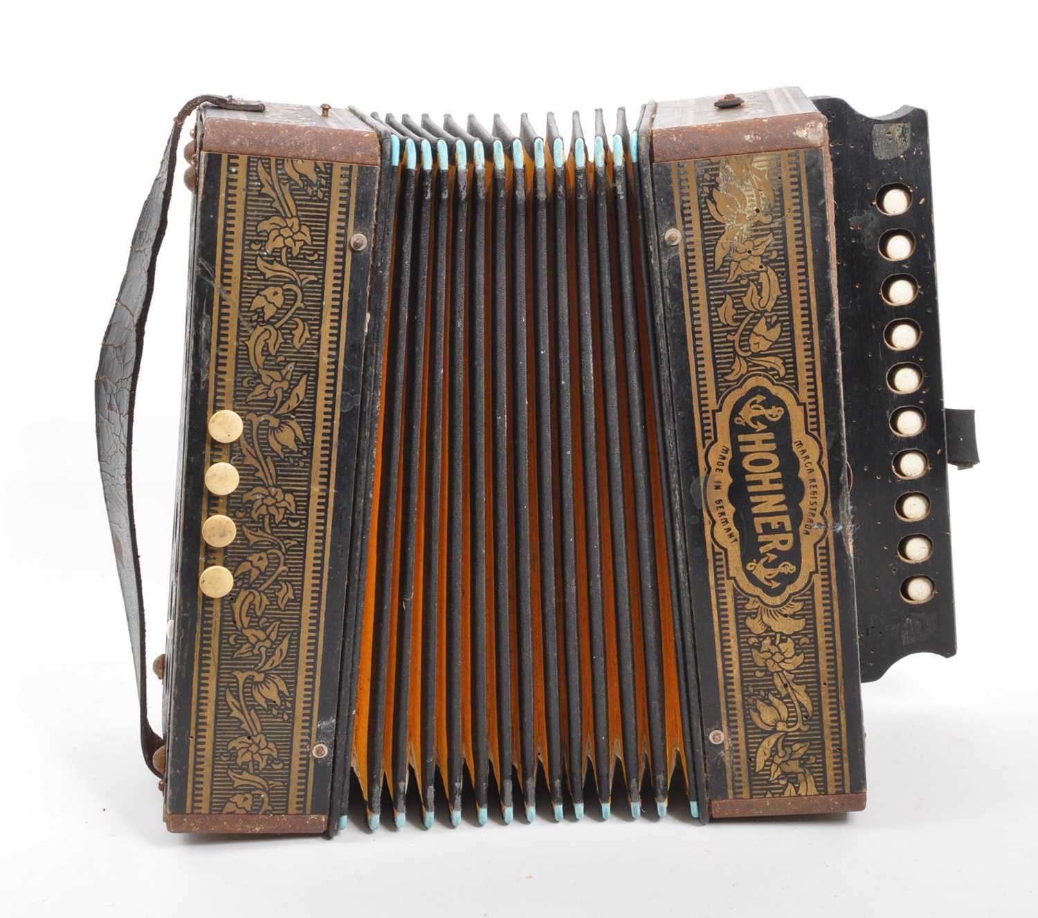 Lot 412 - EARLY 20TH CENTURY HOHNER PIANO ACCORDION