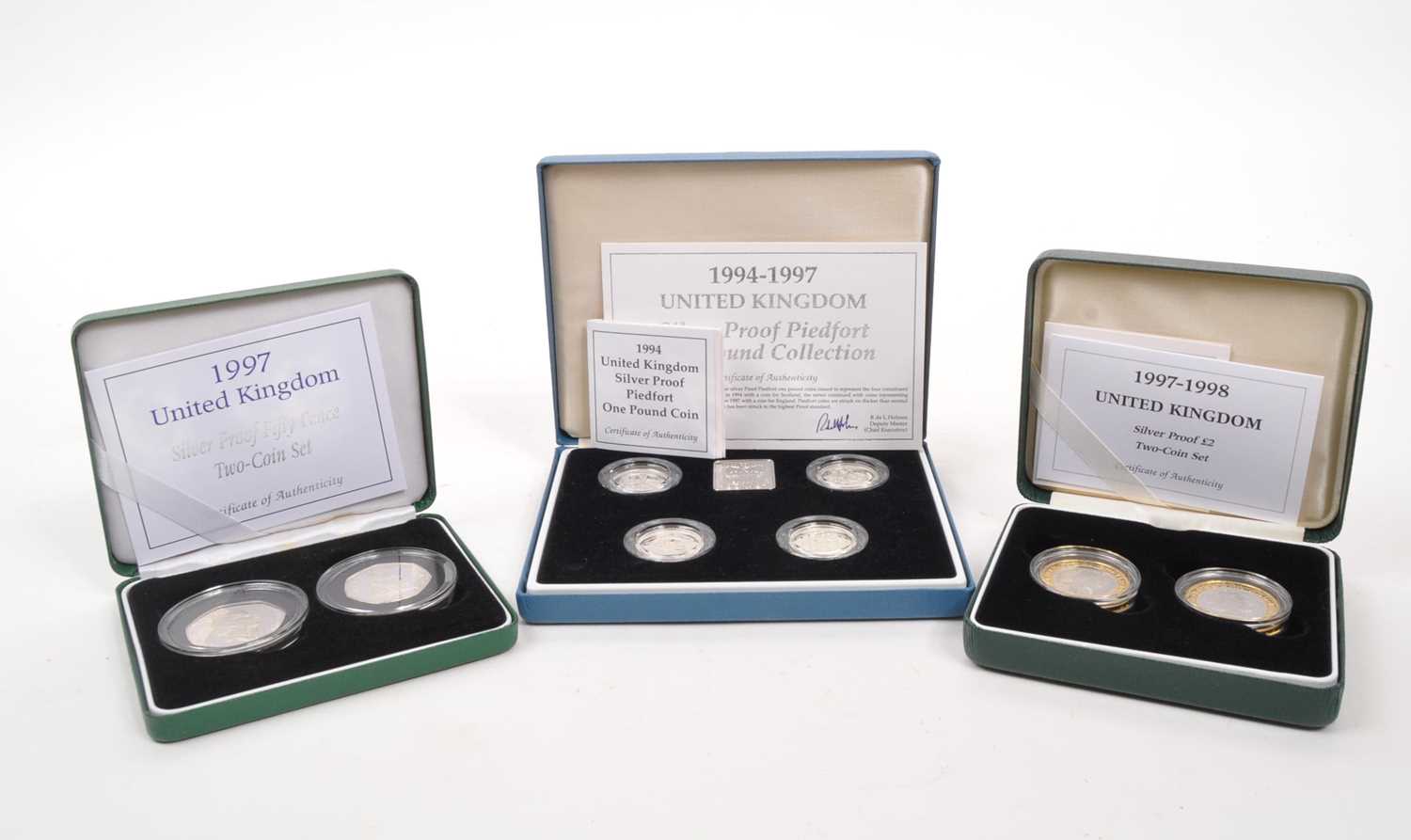 Lot 534 - ROYAL MINT - COLLECTION OF SILVER PROOF COIN