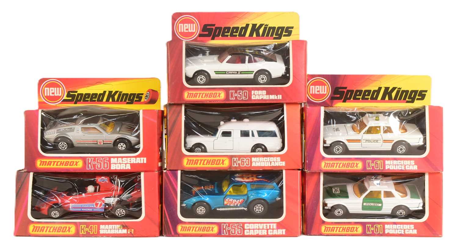 Lot 4 - DIECAST - VINTAGE MATCHBOX SPEED KINGS DIECAST