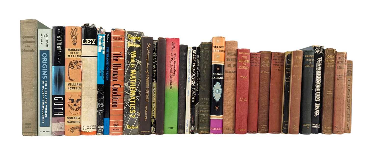 Lot 71 - ASTRONOMY, PHYSICS & MATHEMATICS. COLLECTION