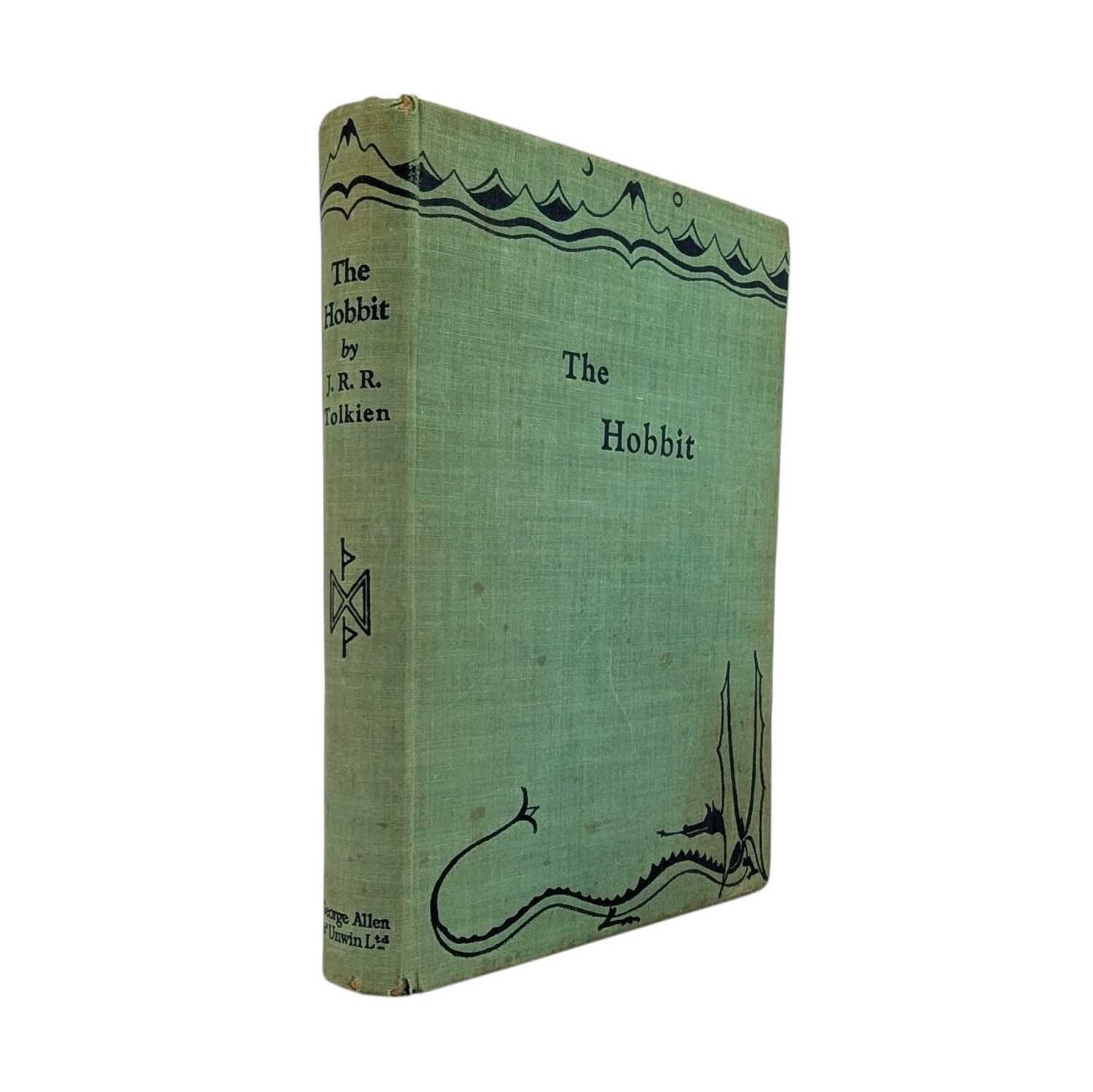 Lot 5 - TRUE FIRST EDITION THE HOBBIT. TOLKIEN, J. R.